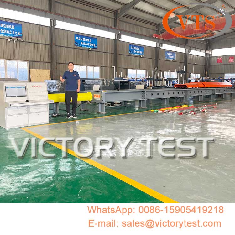 200 MT Horizontal Tension Test Bed | VTS-Testing Equipment Manufacturer
